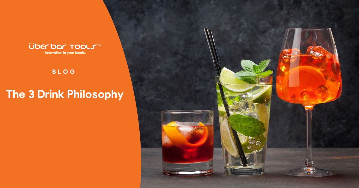 The 3 Drink Philosophy - Überbartools™
